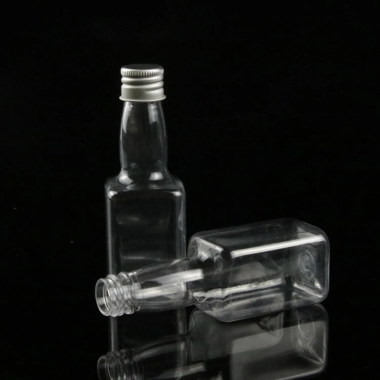 Wholesale 50ml Mini Small Sample Alcohol Juice Drinks Plastic Wine ...