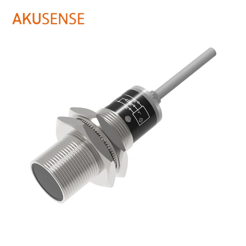 Akusense industrial photocell switch sensor automation PM18 cylindrical ...