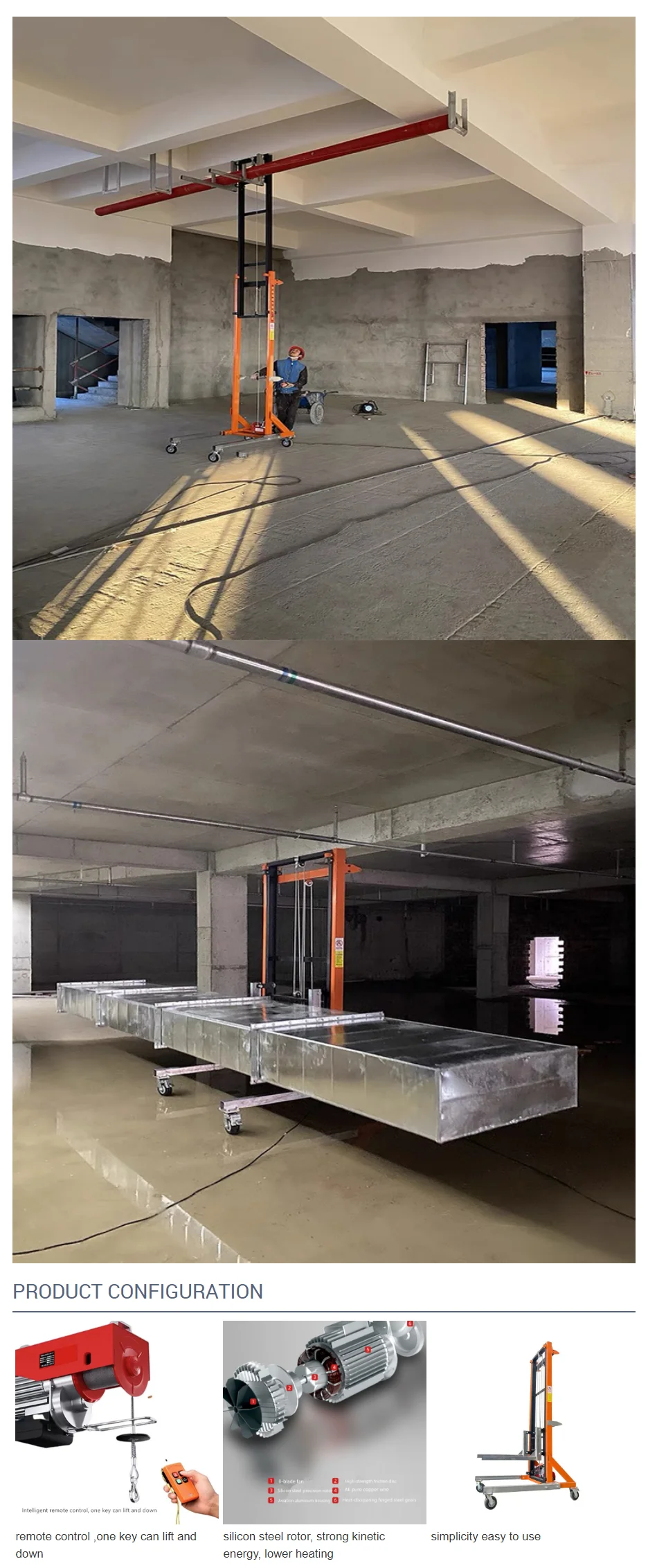 Air Duct Lift Wholesale Custom Automatic Electric Bricks Lift Mini ...