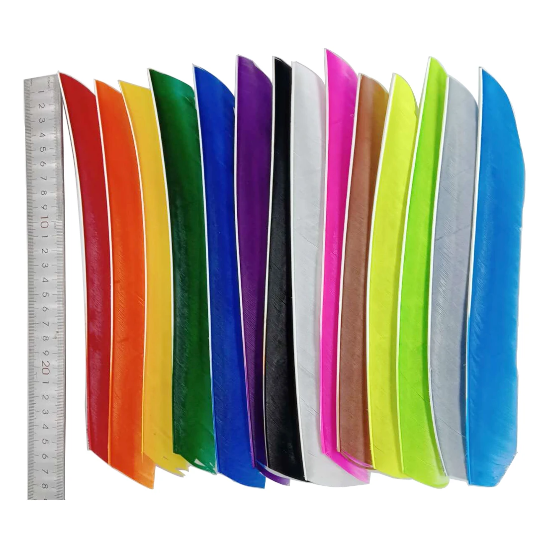 Full Length Real Turkey Feather Fletching Arrow Feathers for Archery ...