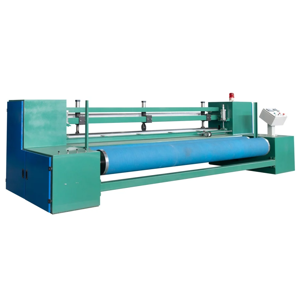 Non Woven Fabric Slitter Rewinder Geotextile Cutting Machine - Buy ...