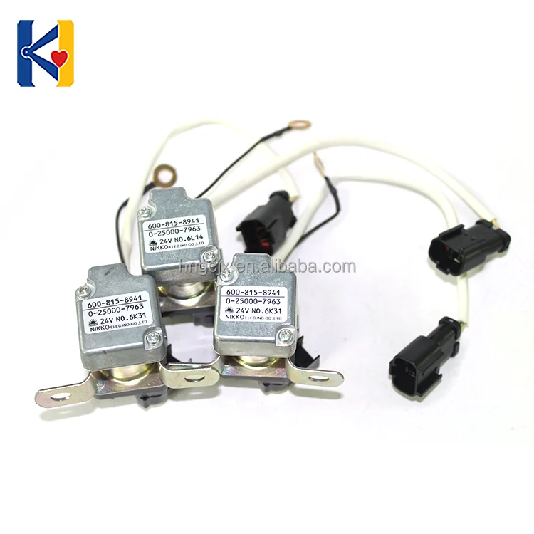 Excavator Parts 24v Starter Relay 600-815-8940 600-815-8941 Relay ...