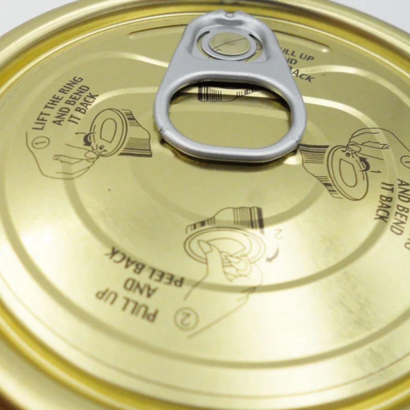 Wholesale 211# Easy Open Lid Diameter 65mm Easy Open End for Food Grade ...