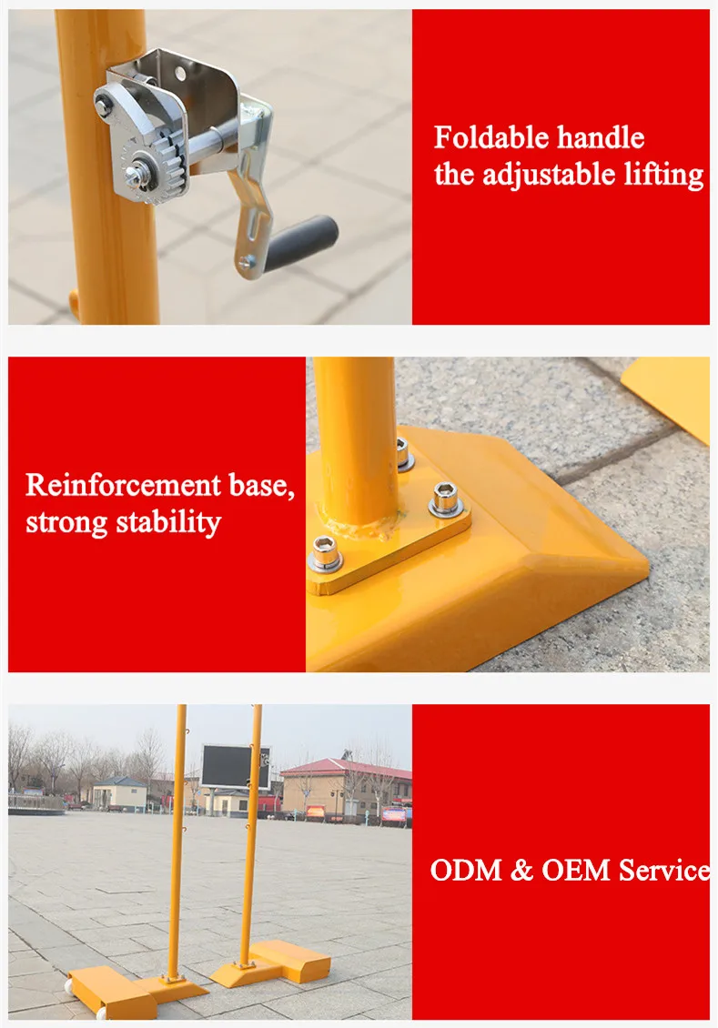 Indoor Outdoor Portable Badminton Pole Competition Training Used ...