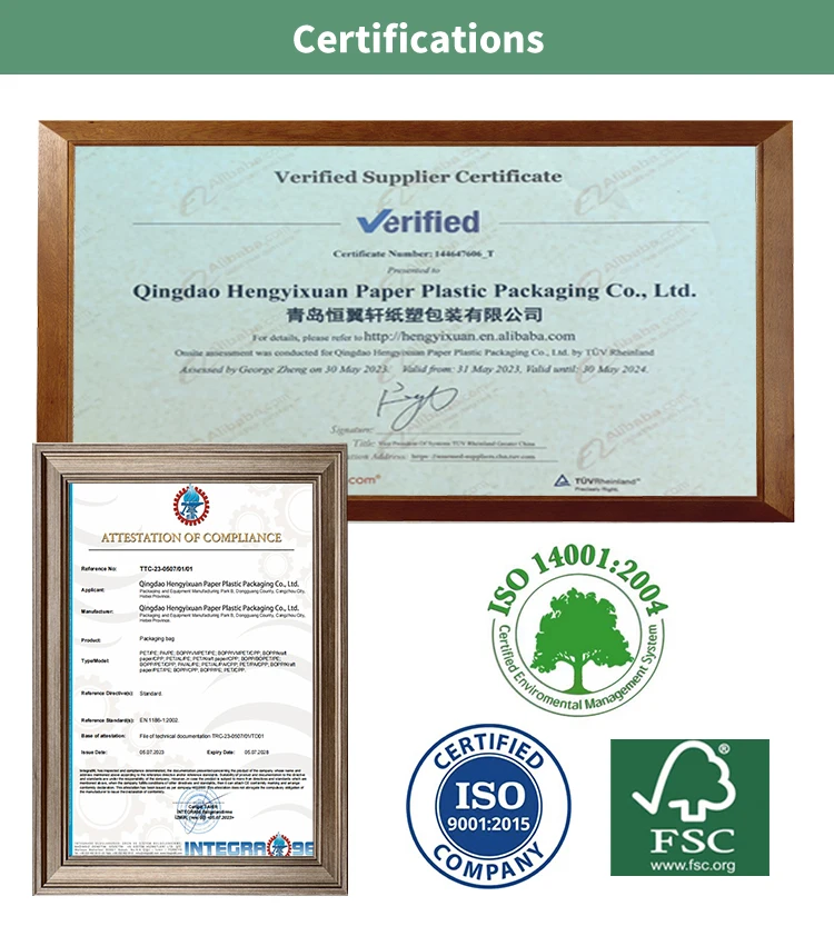 New Arrival Kraft Bags Custom Food Grade Stand Up Zip Lock Packaging ...