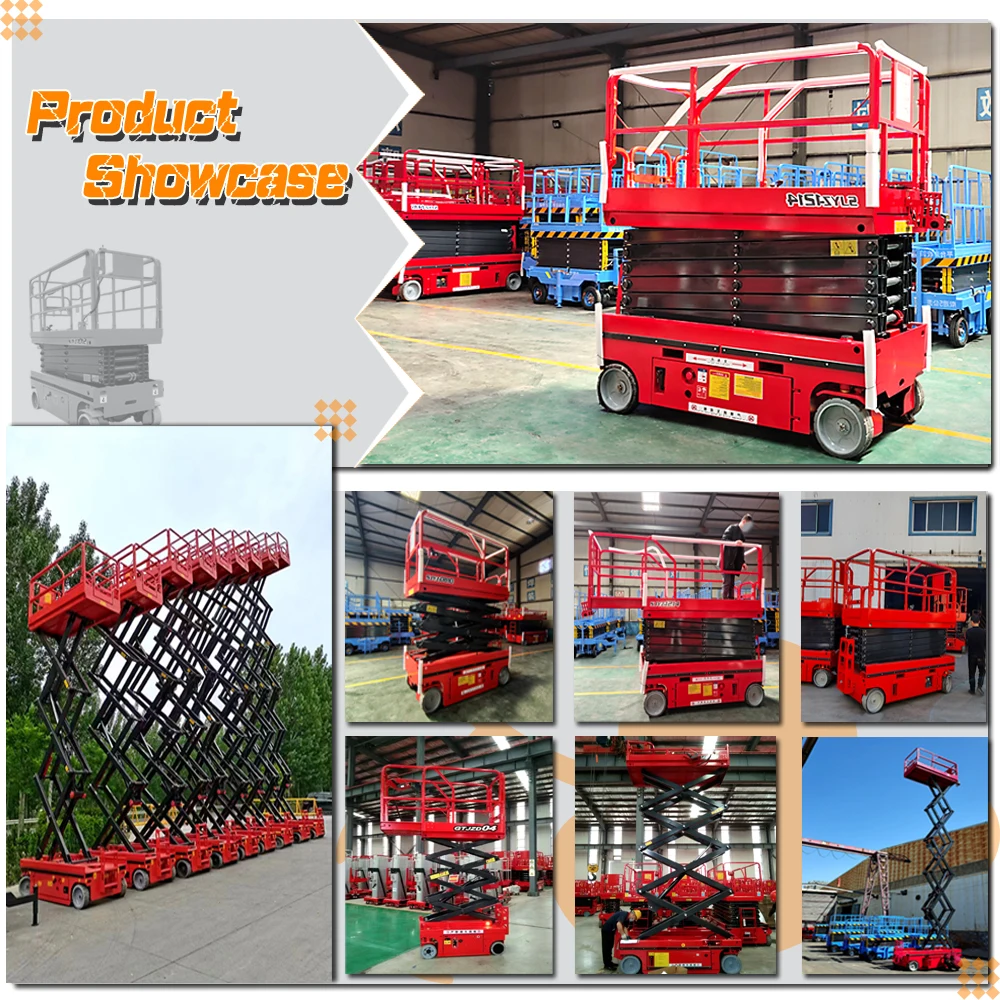 Factory Direct Supply Aerial Work Lift Platform Ladder Electric ...