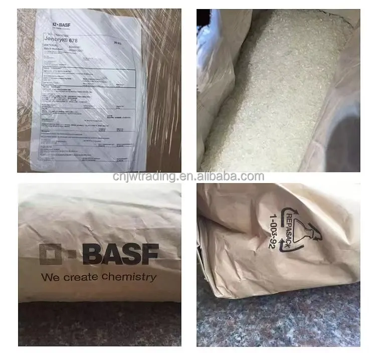 Germany 678 Solid Alkali Soluble Waterborne Acrylic Resin Dissolved In Ammonia Water - Buy ...