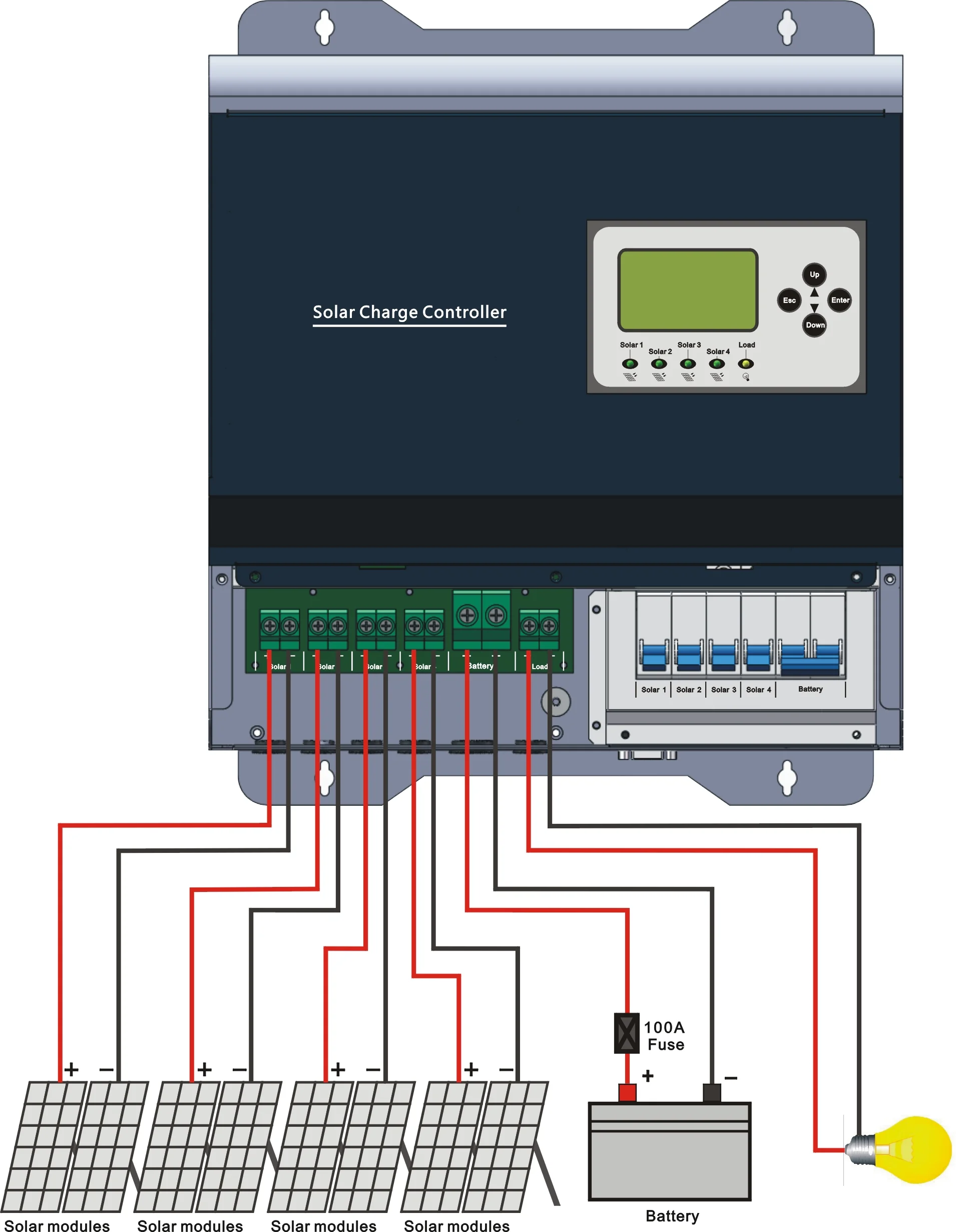 Anderson 5kva Off Grid Inverter Solar Energy Solar Panel Home High ...