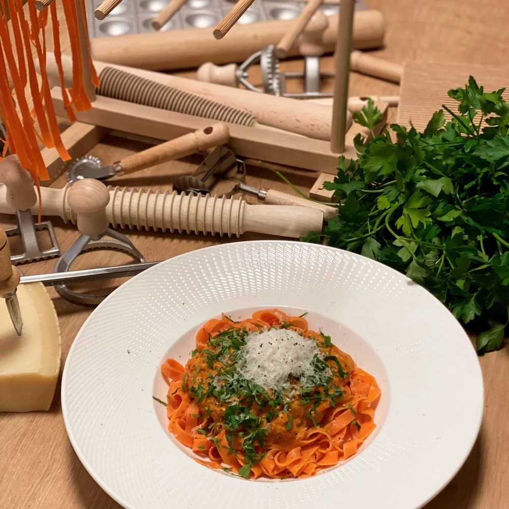 2025 Wood Pasta Starter Set Wooden Pasta Utensils Tool Kit Fettuccine ...