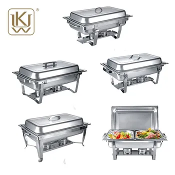 China Supplier High End Pretty Chafing Dishes Square Stock Pot - Buy ...