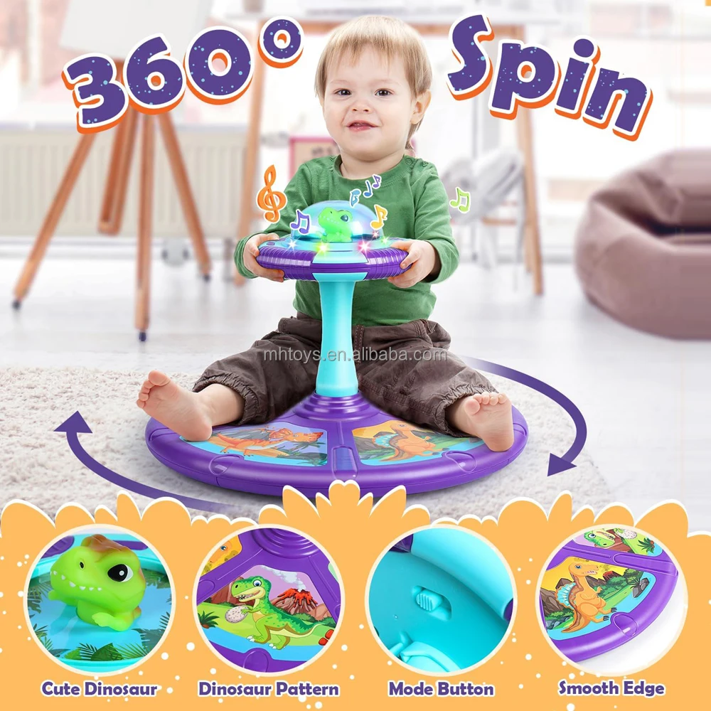 Dinosaur Space Spinning Stool - Fun & Educational Toy