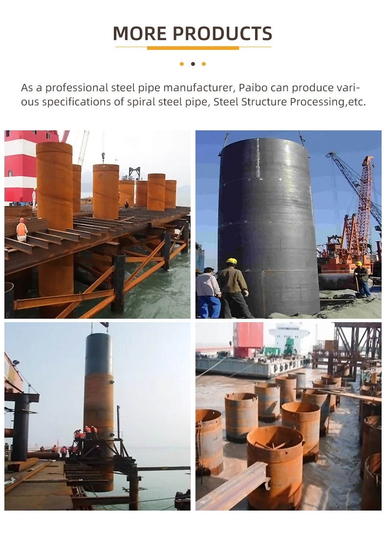 Engineering Construction Thick-walled Coiled Pipe Steel Casing For Pile ...
