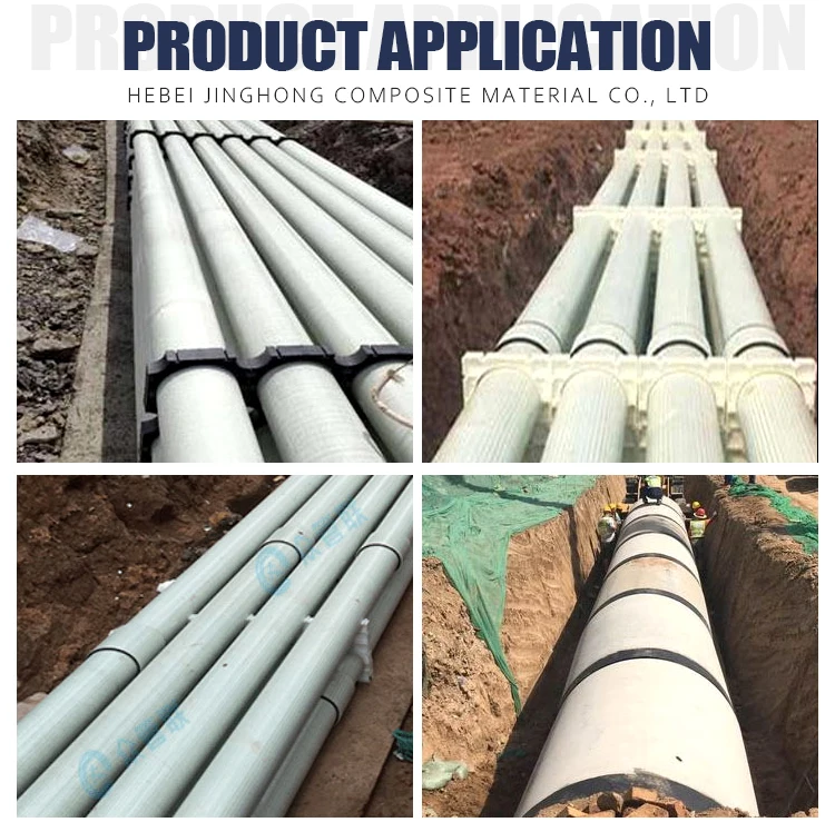 Custom Drainage Reducer Fittings Fiberglass Reinforced Piping Plastic ...