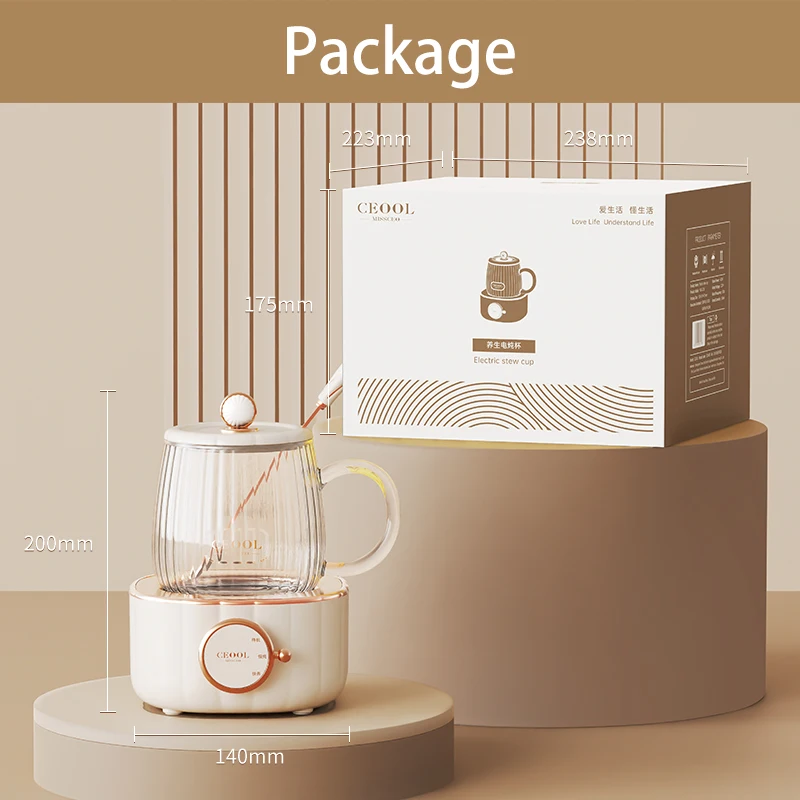 Custom Portable Automatic Power-off Electric Drinking Boiling Cup ...