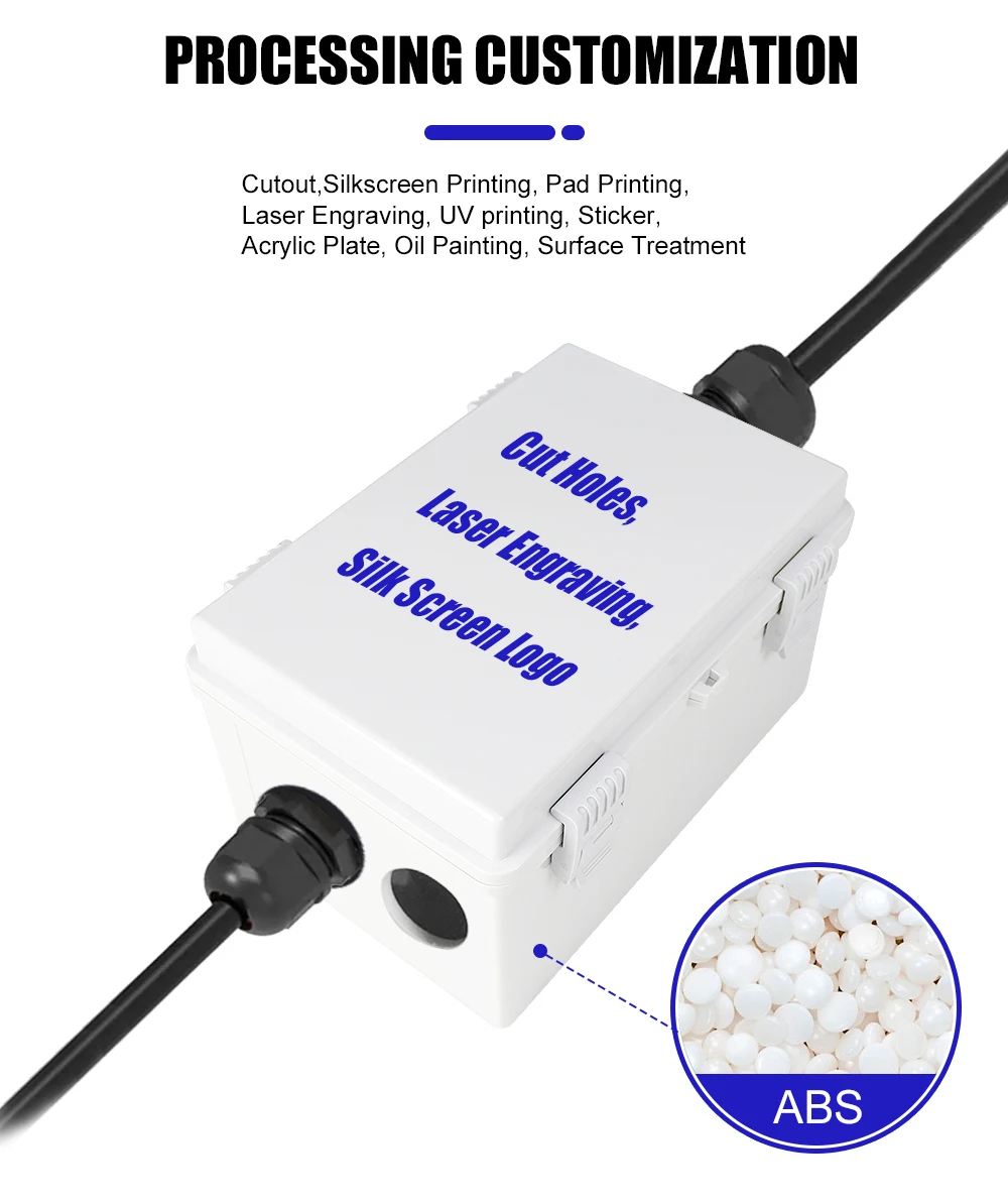 IP67 Hinged Cover Electrical Project Case - Waterproof & Dustproof