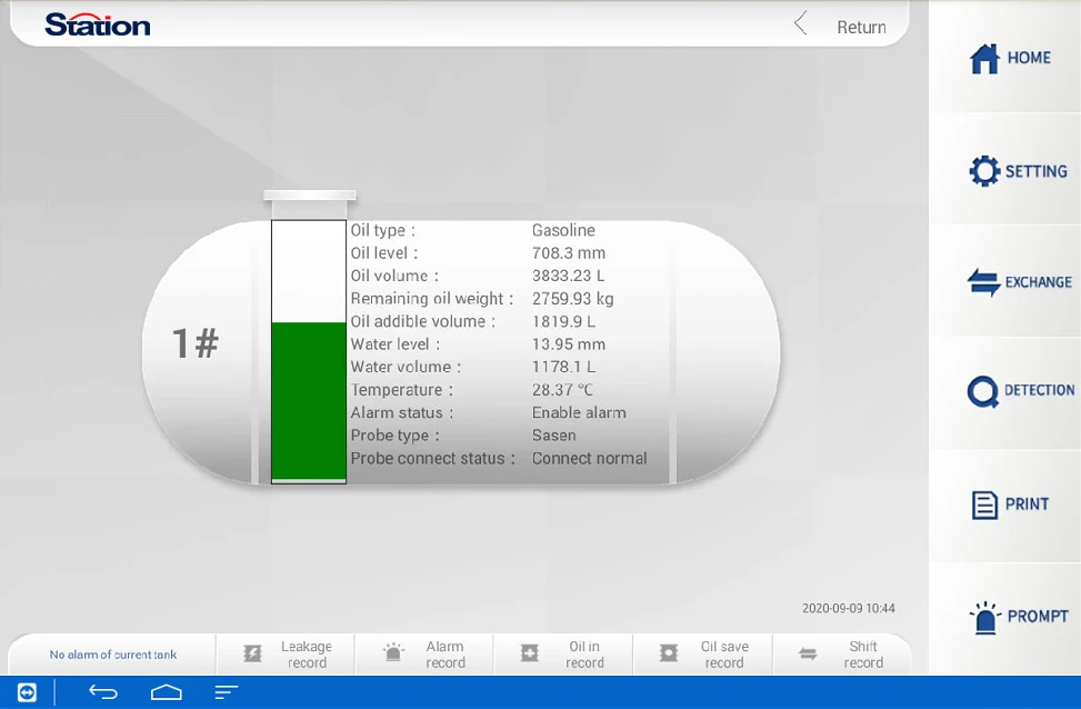 Atg Automatic Tank Gauging System - Efficient Fuel Monitoring