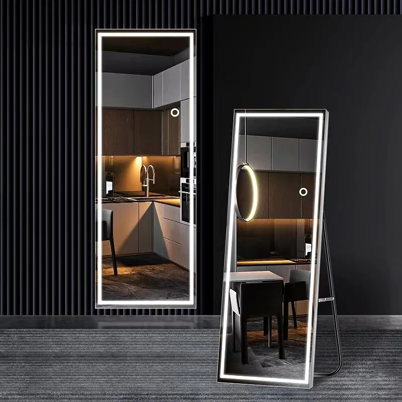 Wholesale Smart Touch Screen Dressing Floor Mirror Home Wall Mounted ...