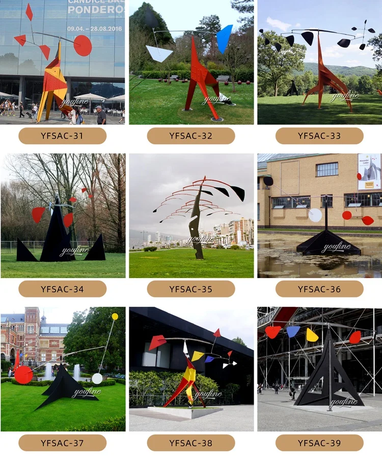 Modern City Square Large Stainless Steel Sculpture - Five Swords by ...