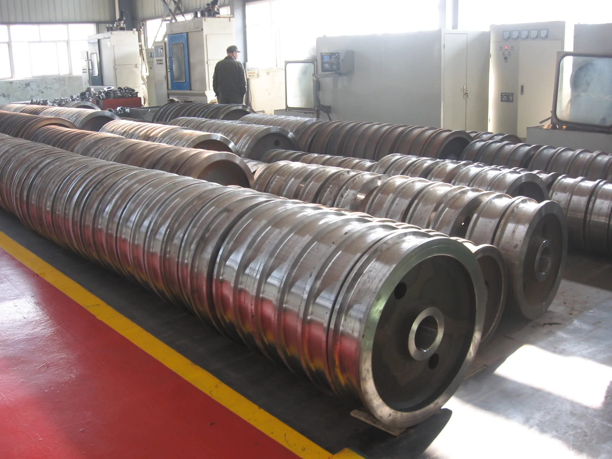 Crane Rail Wheels - 10 Ton Industrial Gantry Crane Wheels