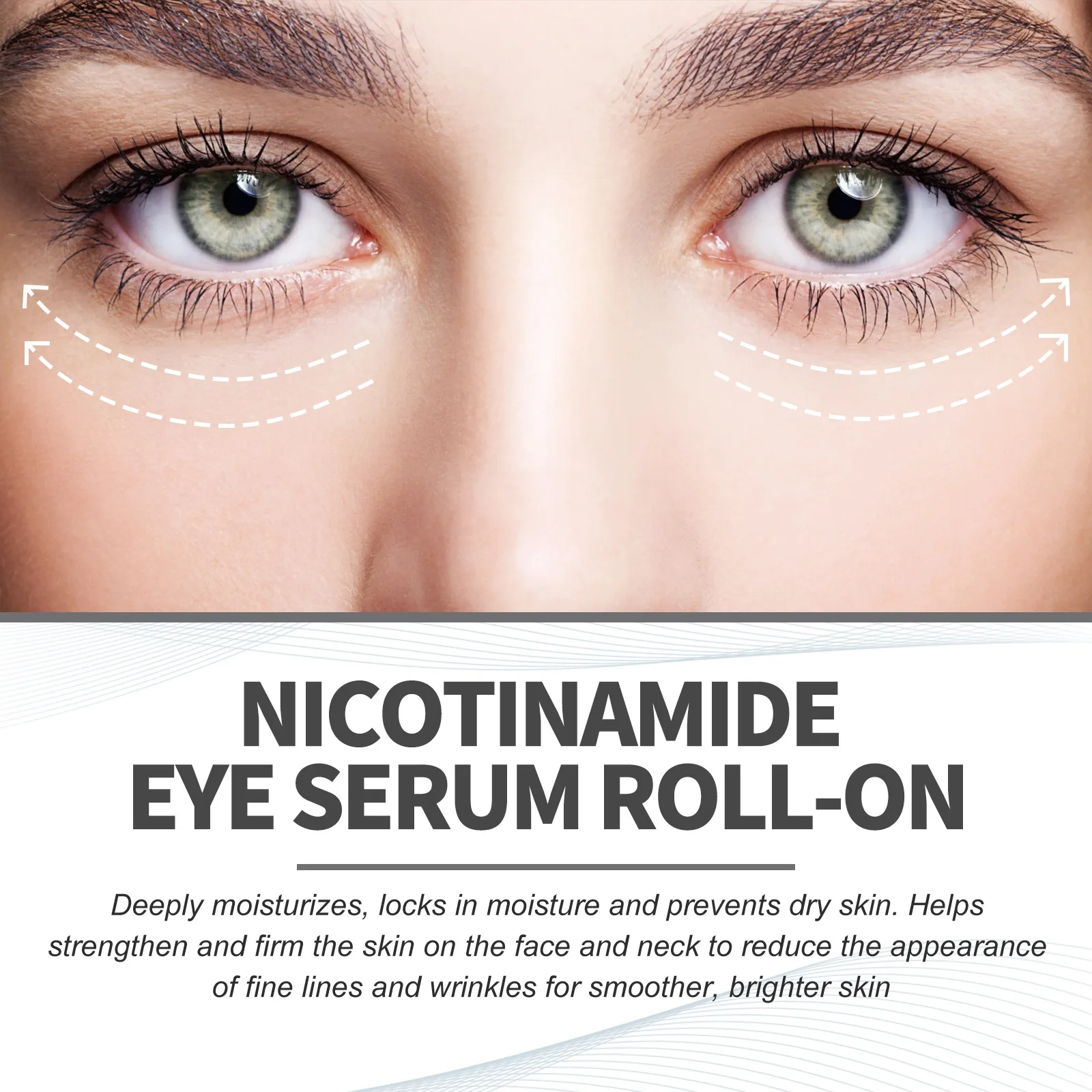 Nicotinamide Eye Reduces Dark Circles Fine Lines Under Eyes Hydrates ...