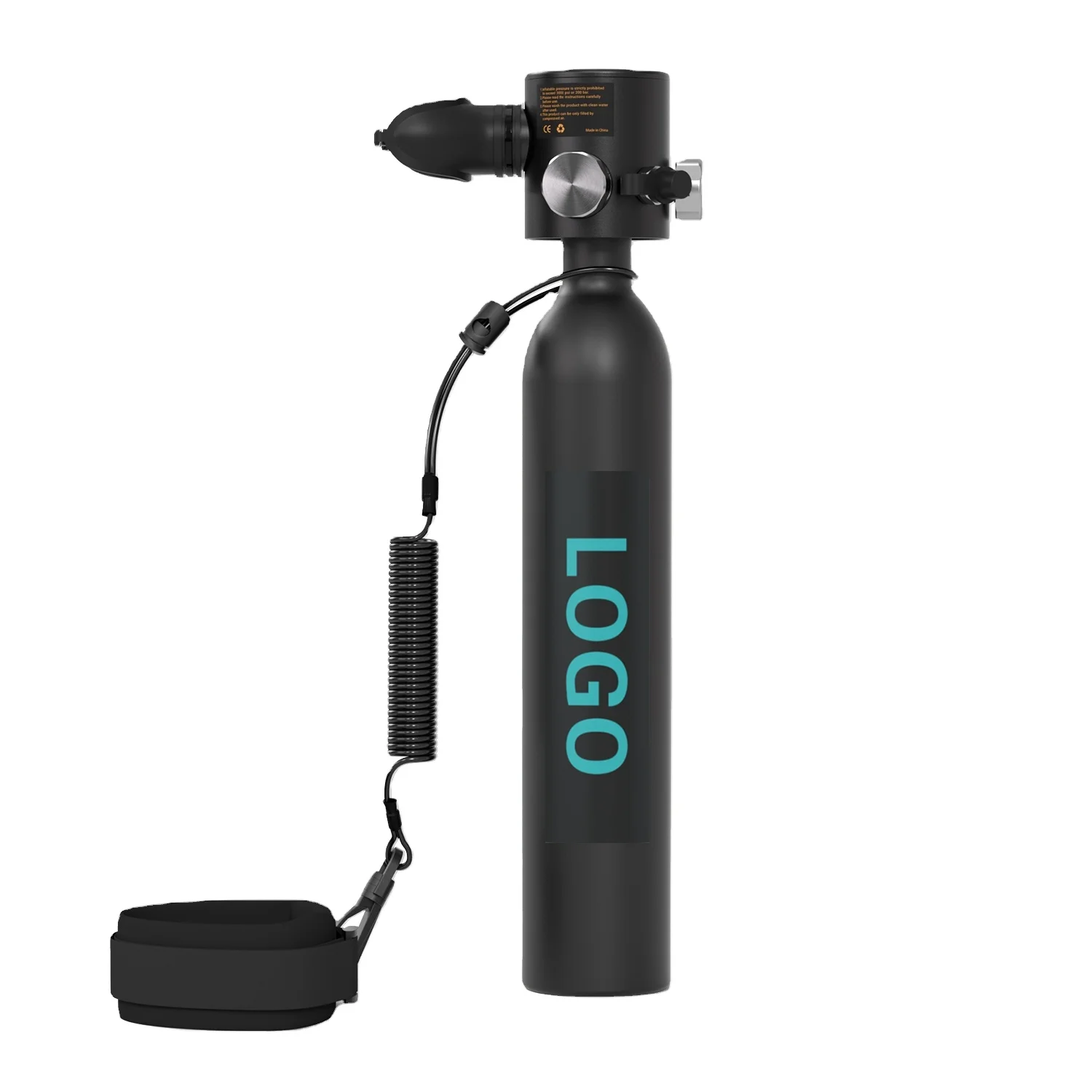 Factory Professional Underwater outdoor air Aluminium tank 0.5L mini ...