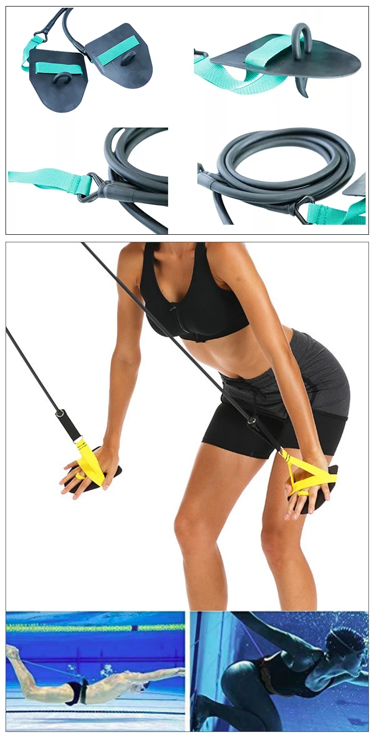 Swimming Arm Strength Trainer Hand Paddles Durable High-strength Strong ...