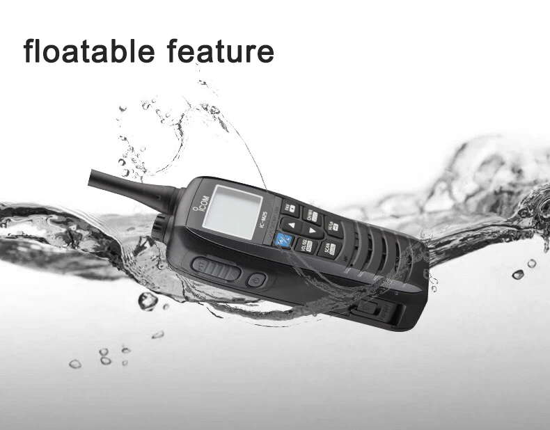 ICOM IC-M25 VHF Portable Marine Handheld Two-Way Radio
