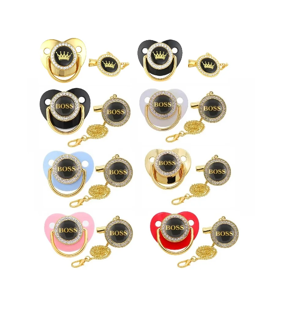 Diamond Pacifier - Custom Personalized Baby Nipple