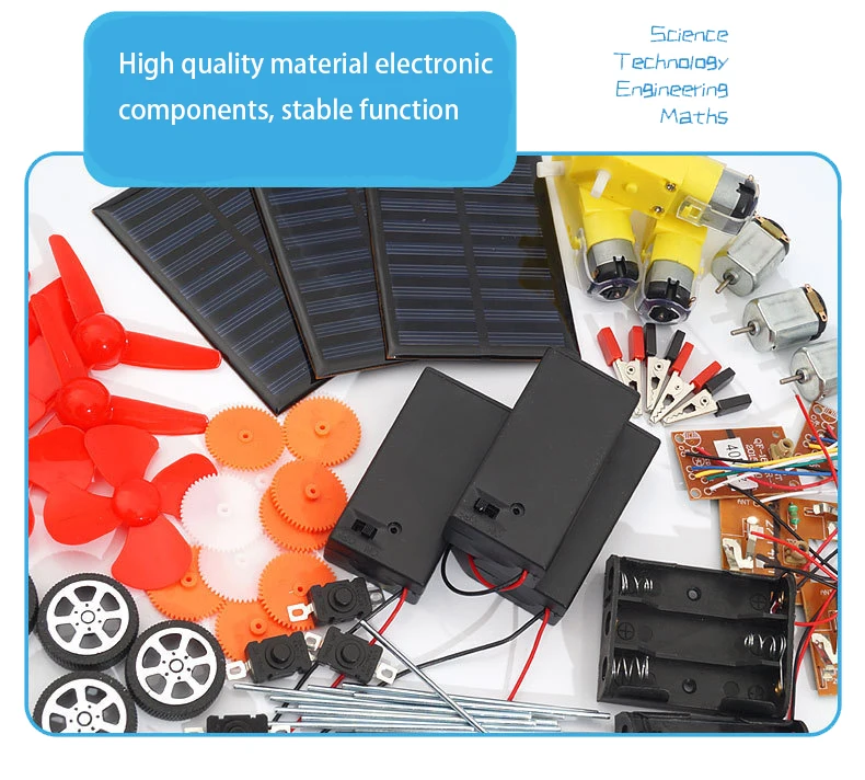 Small Inventions Educational Electric Doodle Robot Model Kits Science ...