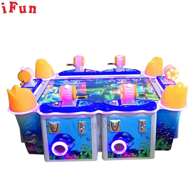 IFUN 2024 6 Players Go Fishing Mini Video Fish SimulatorArcade Game ...