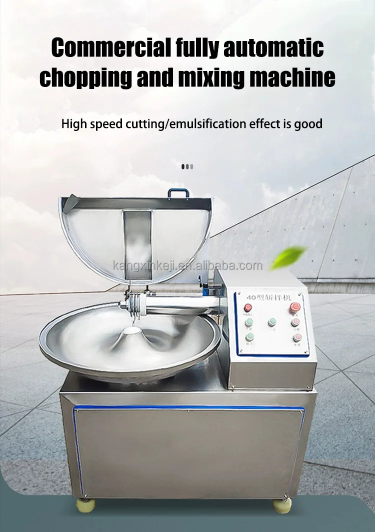 Meat Bowl Cutter Machine - Efficient Meat Processing