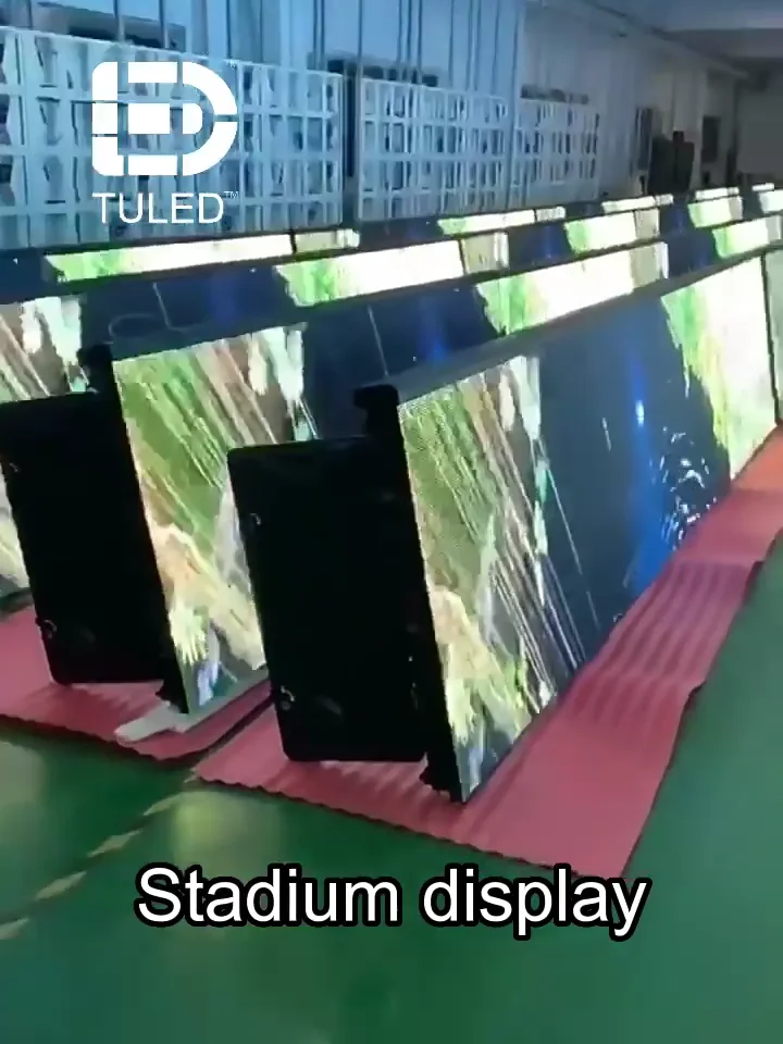 Giant Outdoor Football Stadium Perimeter Led Screen Perimeter Stadium ...