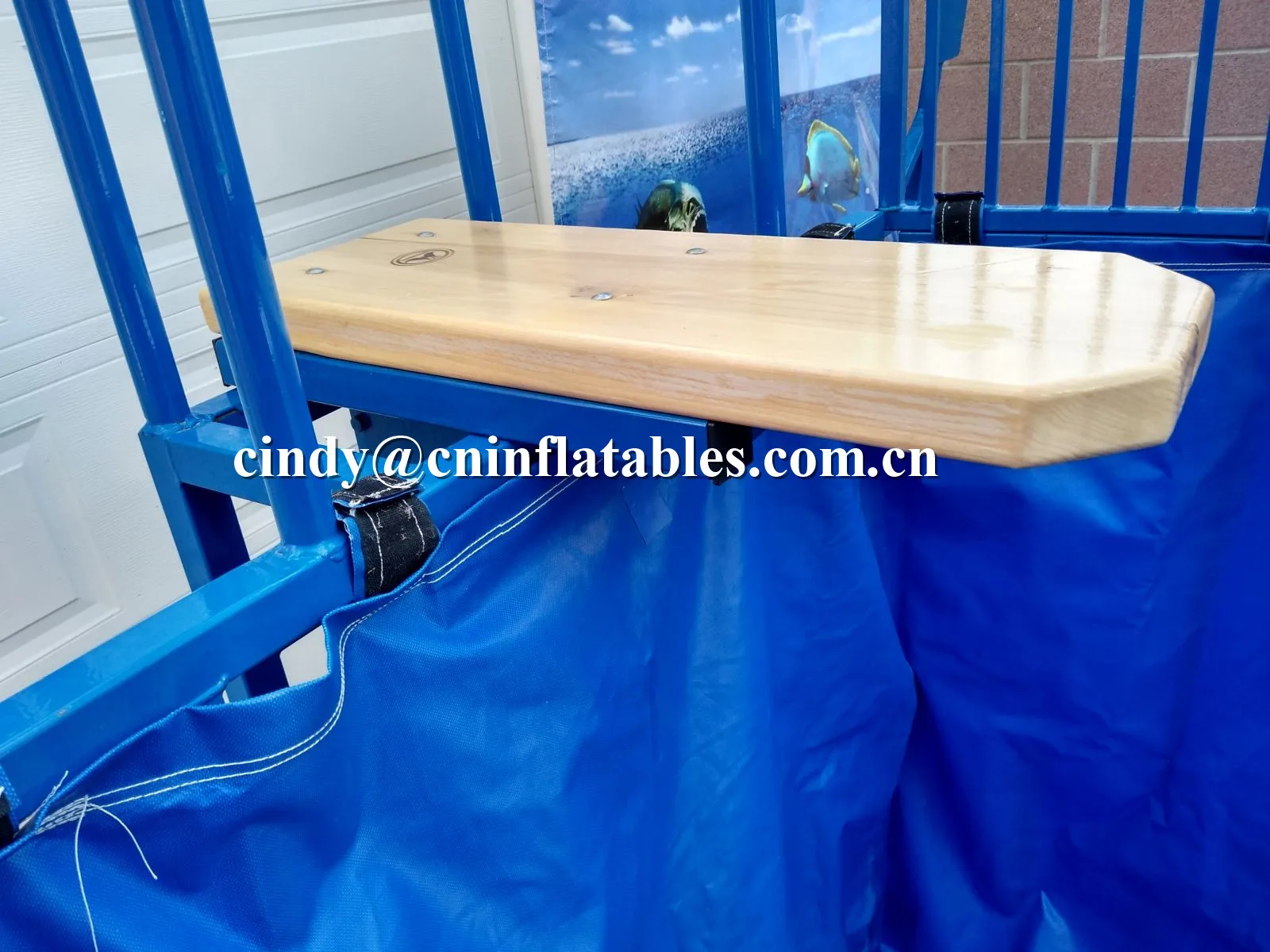 Double Dunk Tank - Interactive Inflatable Game Carnival