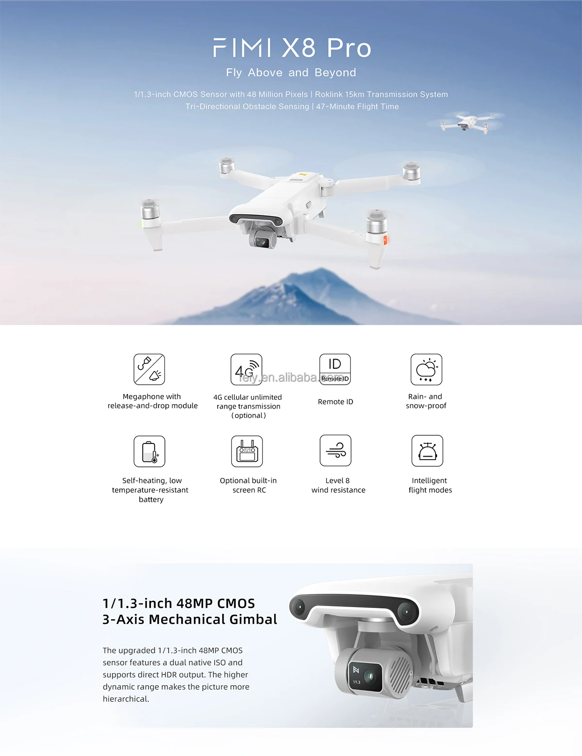 Fifimi X8 Pro Mini Drone Thrilling Aerial Photography Visual Surprise Drones With 4k Camera And ...