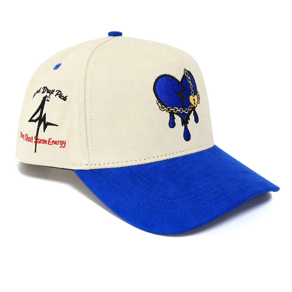 High Quality Baseball Cap Cotton Twill Fabric Two Tone Color Custom ...