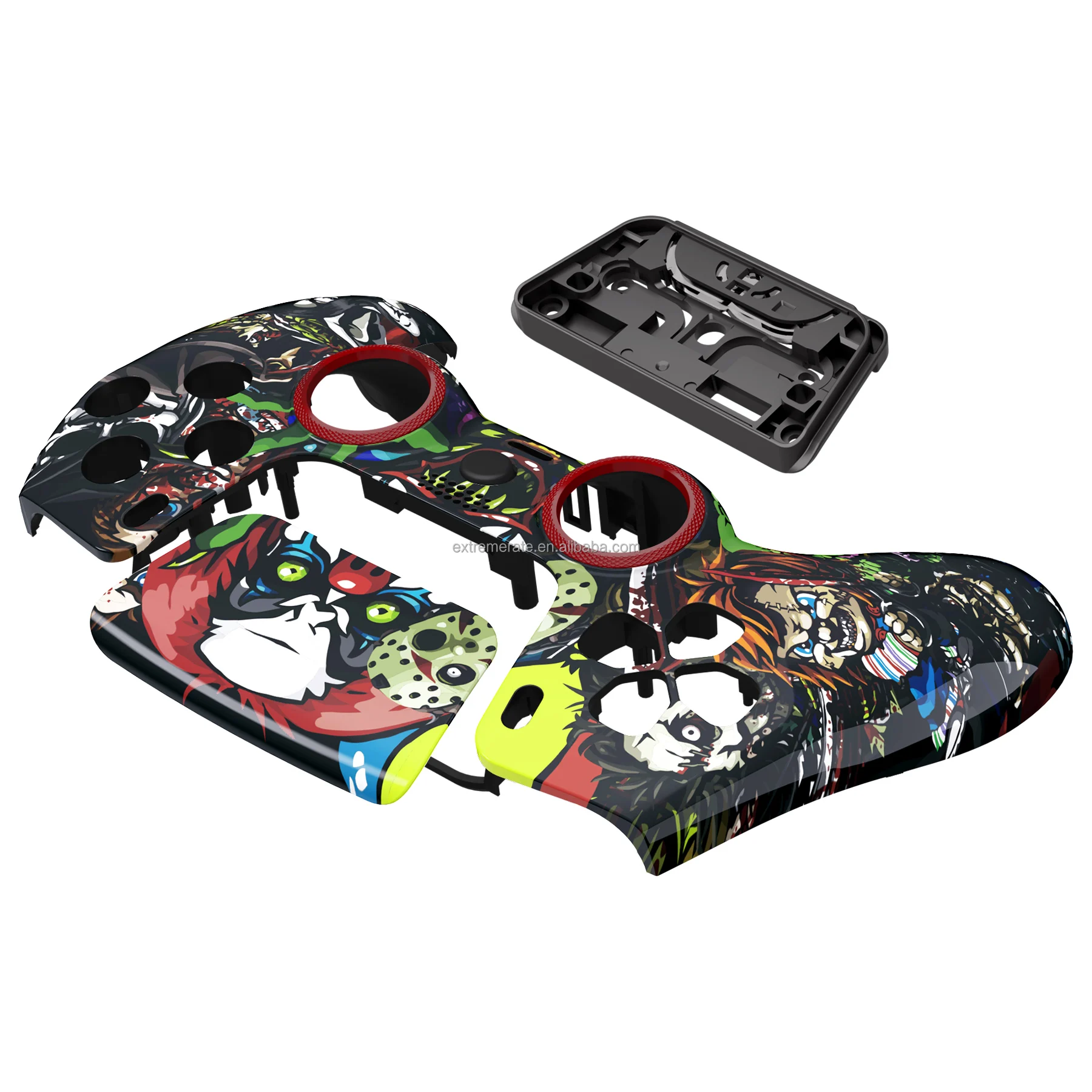 EXtremeRate Luna Redesigned DIY Front Shell Controller Shell for PS5 ...
