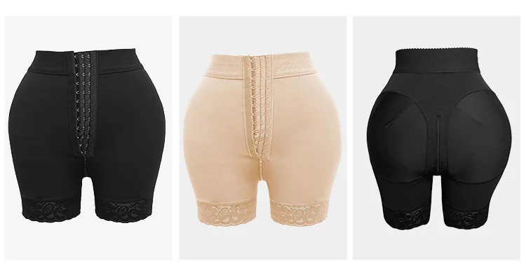 Women Tummy Control Colombianas Fajas Para Mujer Body Thigh Zipper ...