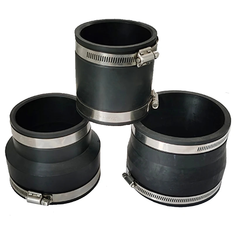 High Pressure Flexible Rubber Coupling with Clamps - Reliable Pipe ...