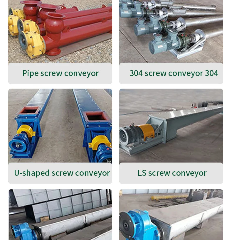Shaftless Screw Auger Soil Screw Conveyor For Efficient Material ...