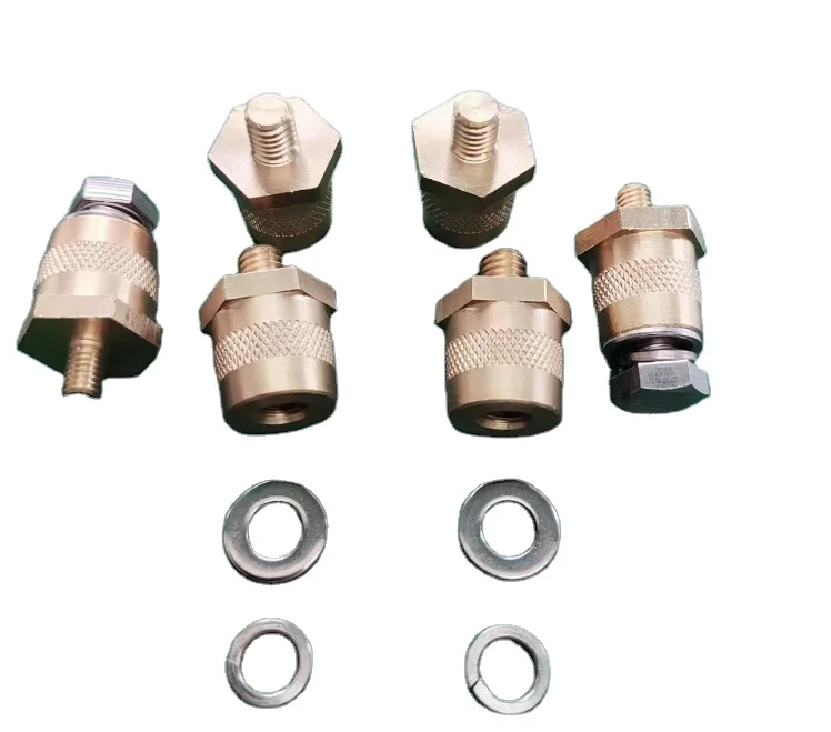 Durable M6 M8 Car Battery Terminal Connectors - Brass