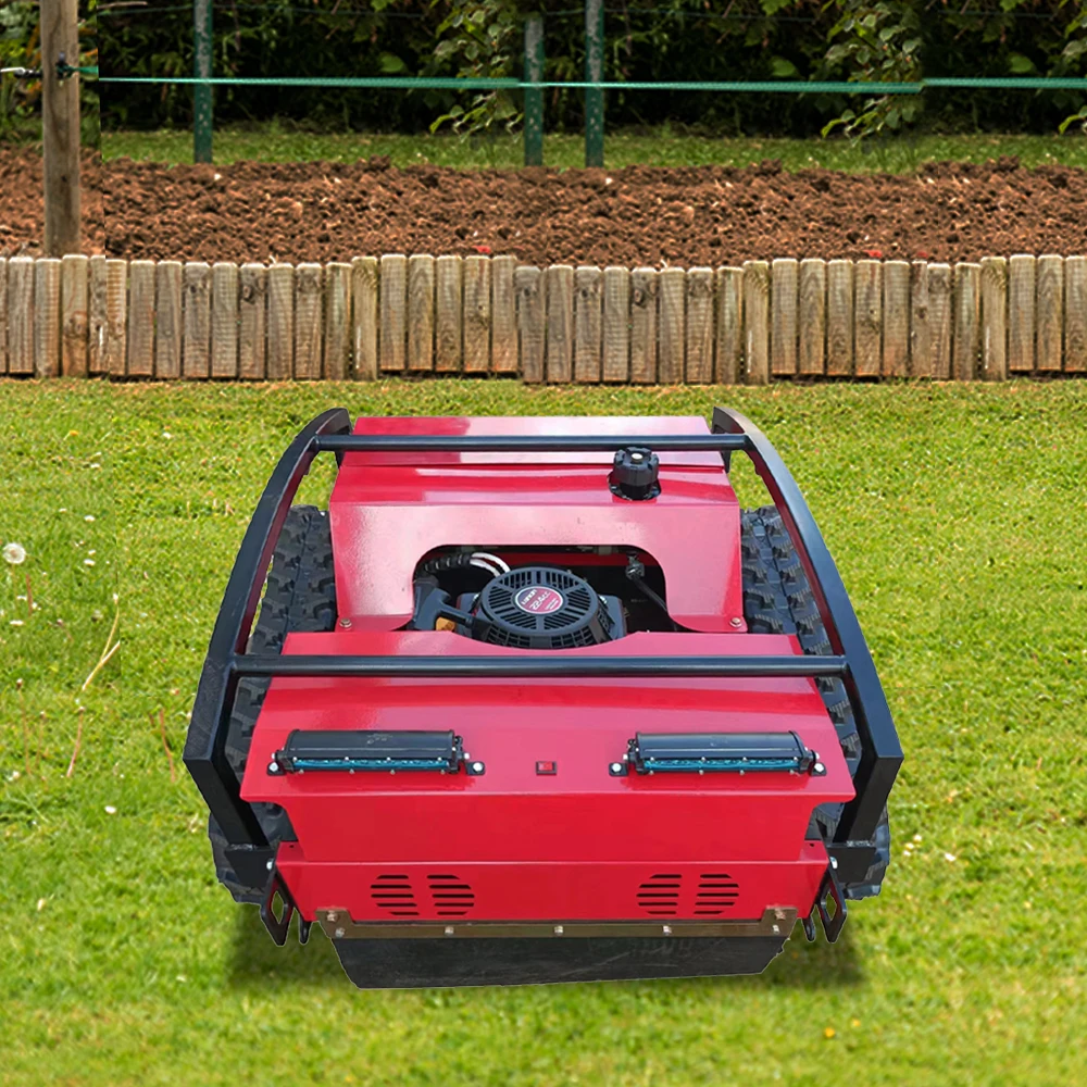 Automatic Remote Control Gasoline Lawn Mower Robot Lawn Mower - Buy ...