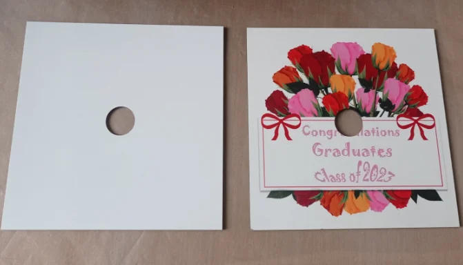 Blanks Sublimation Single Sided Mdf Graduation Cap Topper - Buy ...