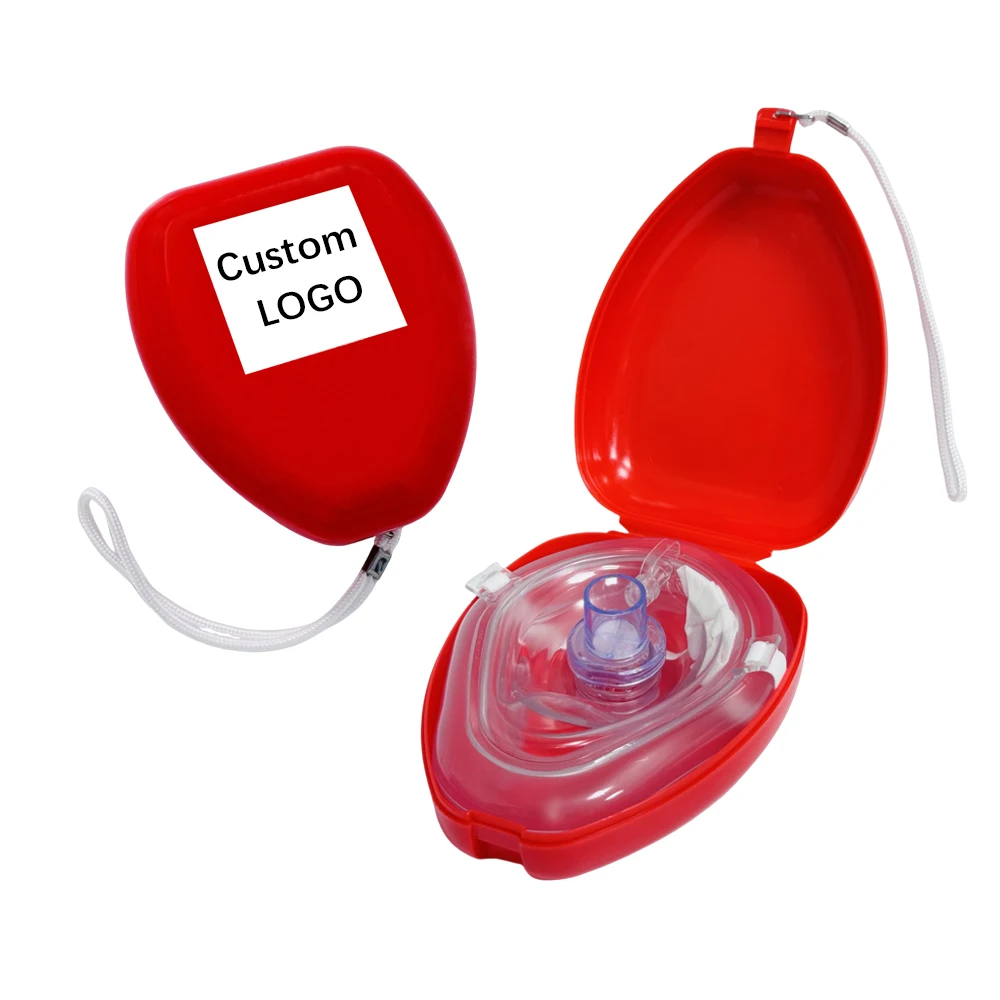 Resuscitator Mask First Aid CPR Mask Mouth-to-Mouth Breathing Mask One ...