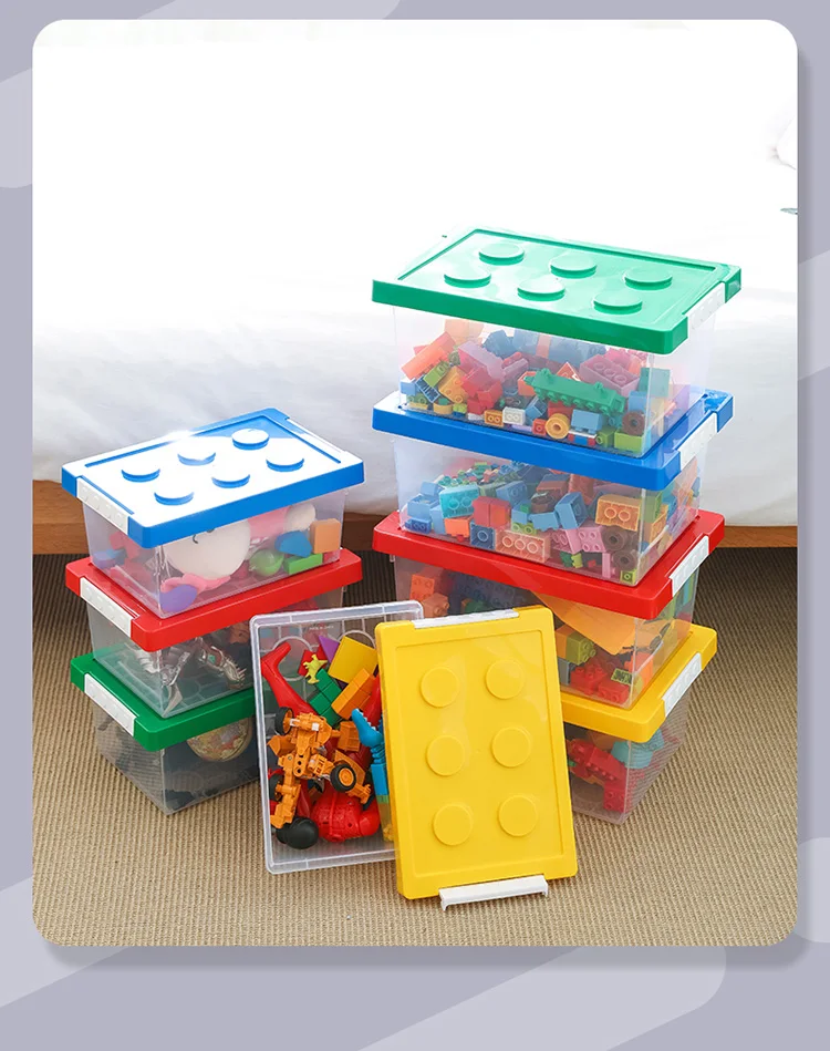 Home Plastic Storage Boxes Bins Containers for Kids & Teen Accessories ...