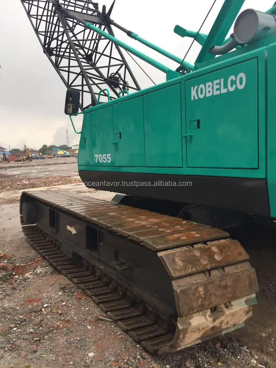 Japan Kobelco 70550 Crawler Crane,Kobelco 55ton Crawler Crane Cheap ...