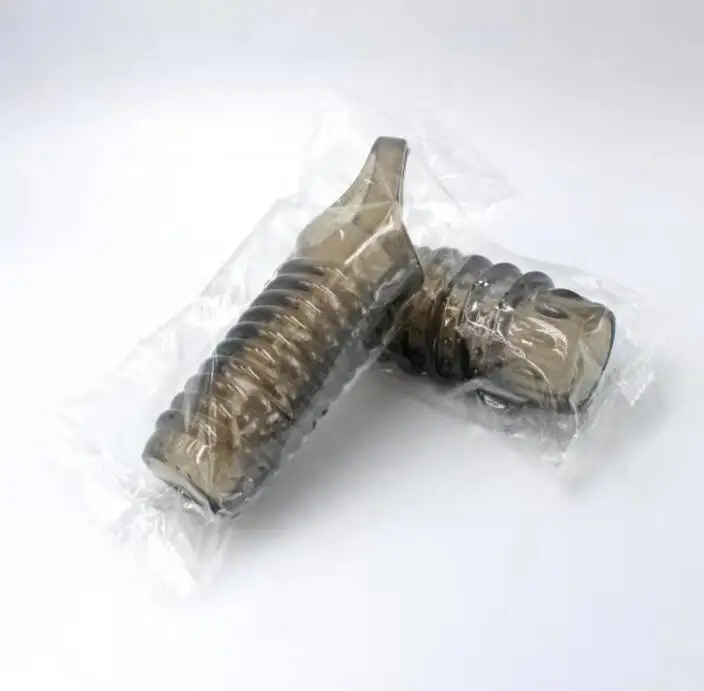 Soft Penis Extender Condom Men Cock Sleeve Ring On Penis Reusable ...