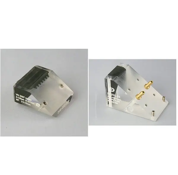 Doppler ultrasonic phased array wedges Probe shoes, ultrasound rexolite ...