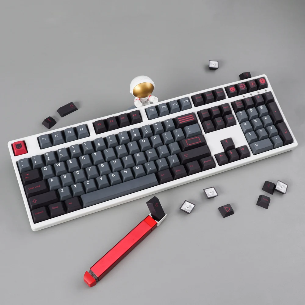 129 Keys Evil Dolch Keycaps Cherry Profile Pbt Dye Sublimation ...