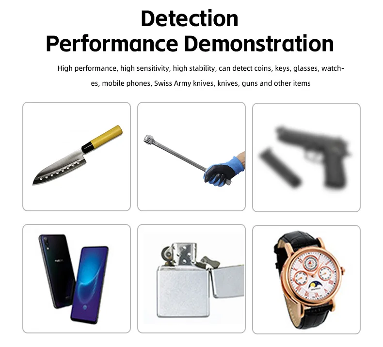 Portable Single Panel Metal Detector - Secure & Efficient