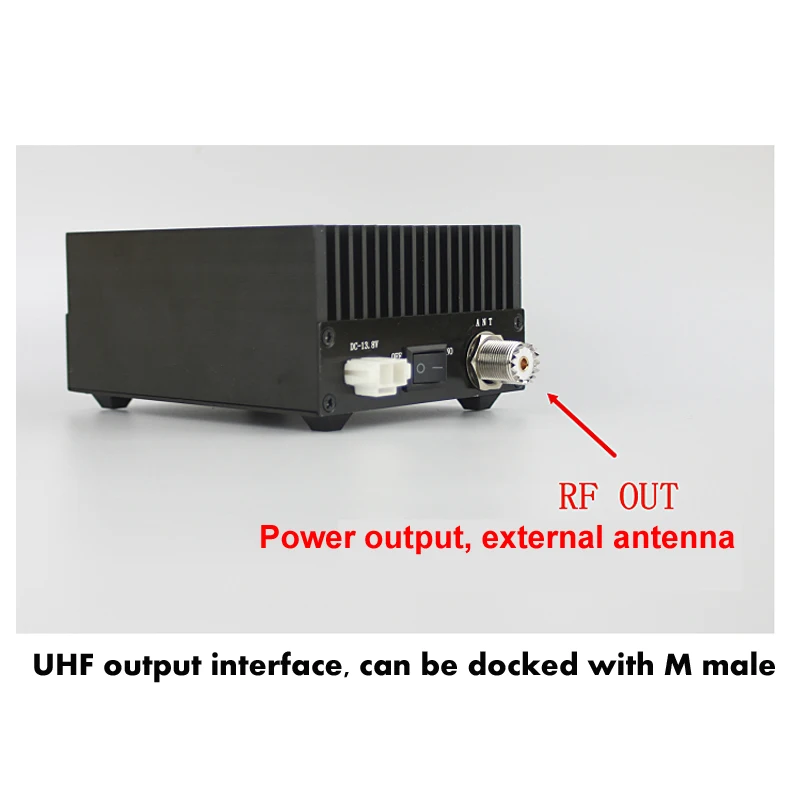 Digital RF Power Amplifier 400-470mhz UHF 20W-80W Radio DMR Amplifier ...